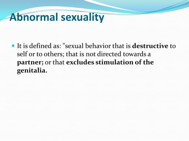 Psychosexual disorders | PPTX | Sexual Conditions | Sexual Health