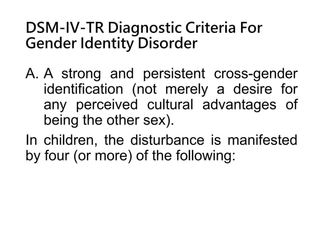 PSYCHOSEXUAL DISORDERS.pptx | Sexual Conditions | Sexual Health