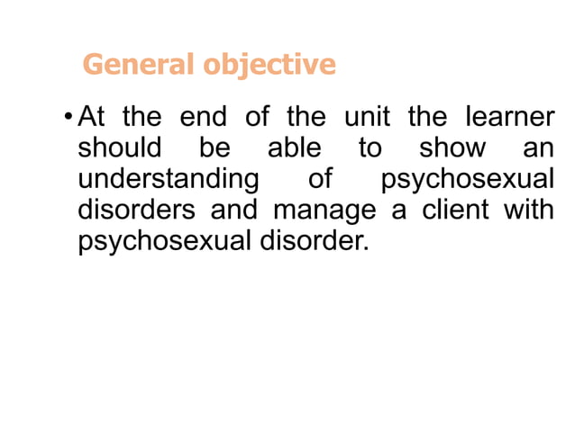 PSYCHOSEXUAL DISORDERS.pptx | Sexual Conditions | Sexual Health