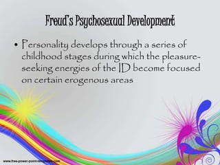 Psychosexual theory | PPTX