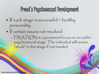 Psychosexual theory | PPTX