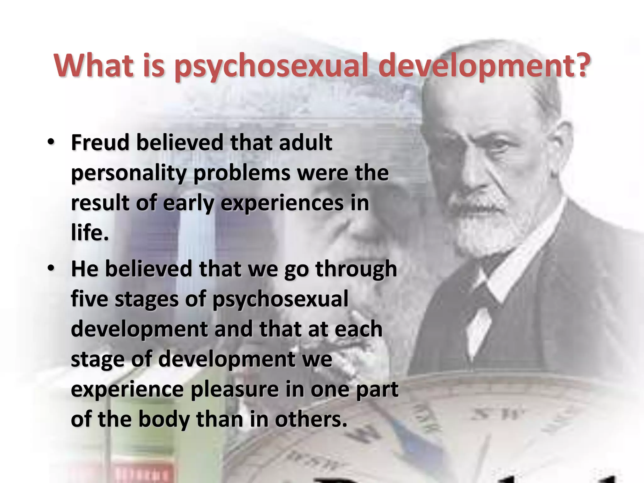 Psychosexual Theory By Sigmund Freud Pptx Sexual Conditions