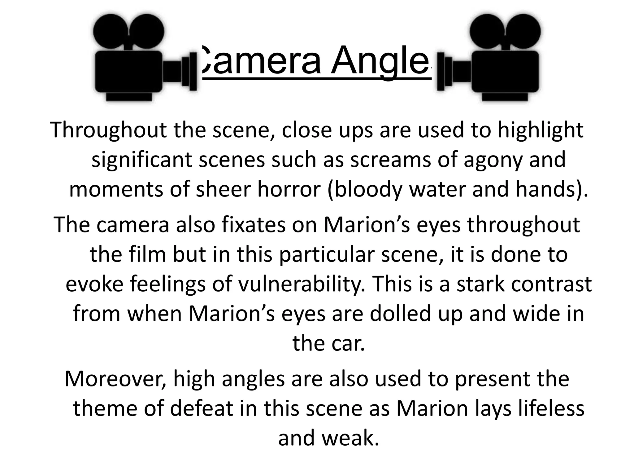 Psycho shower scene analysis | PPT