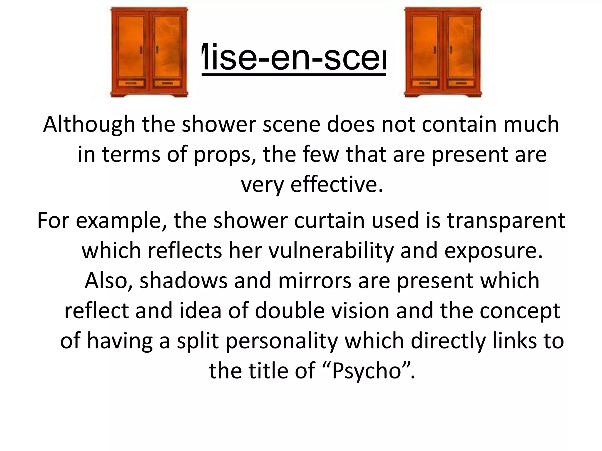 Psycho shower scene analysis | PPT