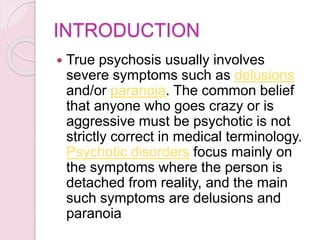 Psychosis | PPTX