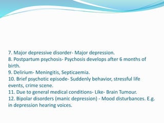 Psychosis | PPTX