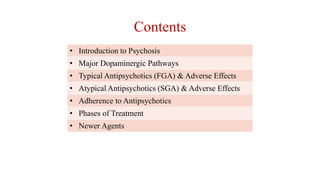 Schizophrenia and Psychosis: Antipsychotics | PPTX