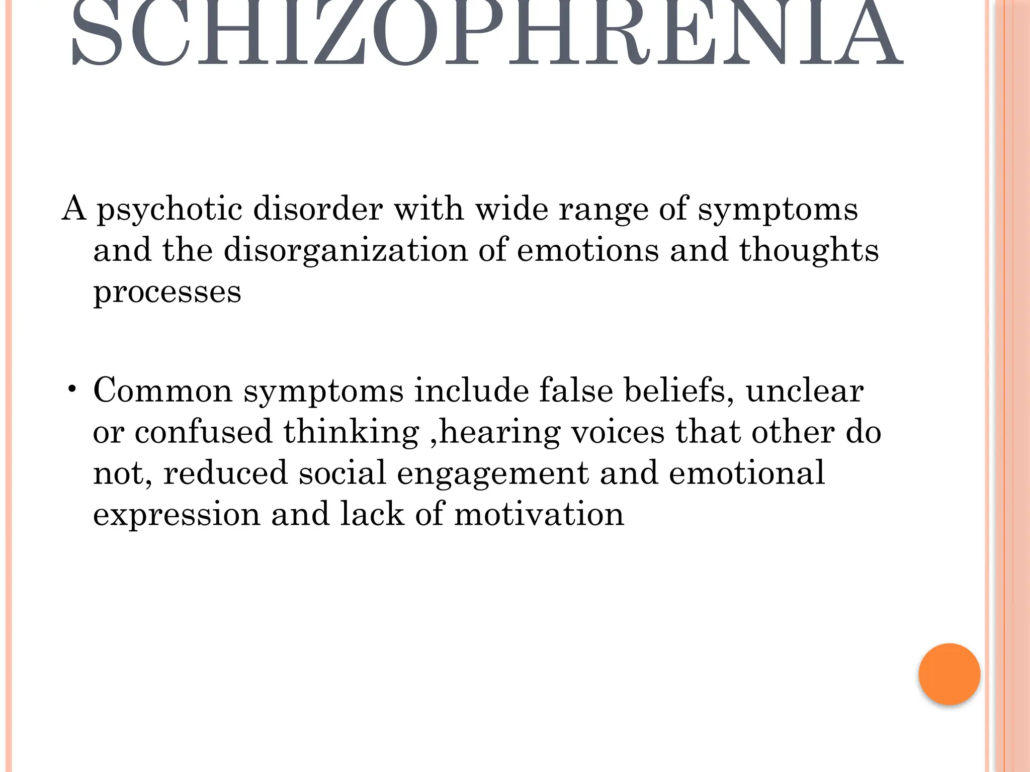 Psychosis, it's types, management and it's physiotherapy management | PPTX