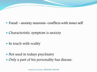 Psychosis and neurosis | PPTX
