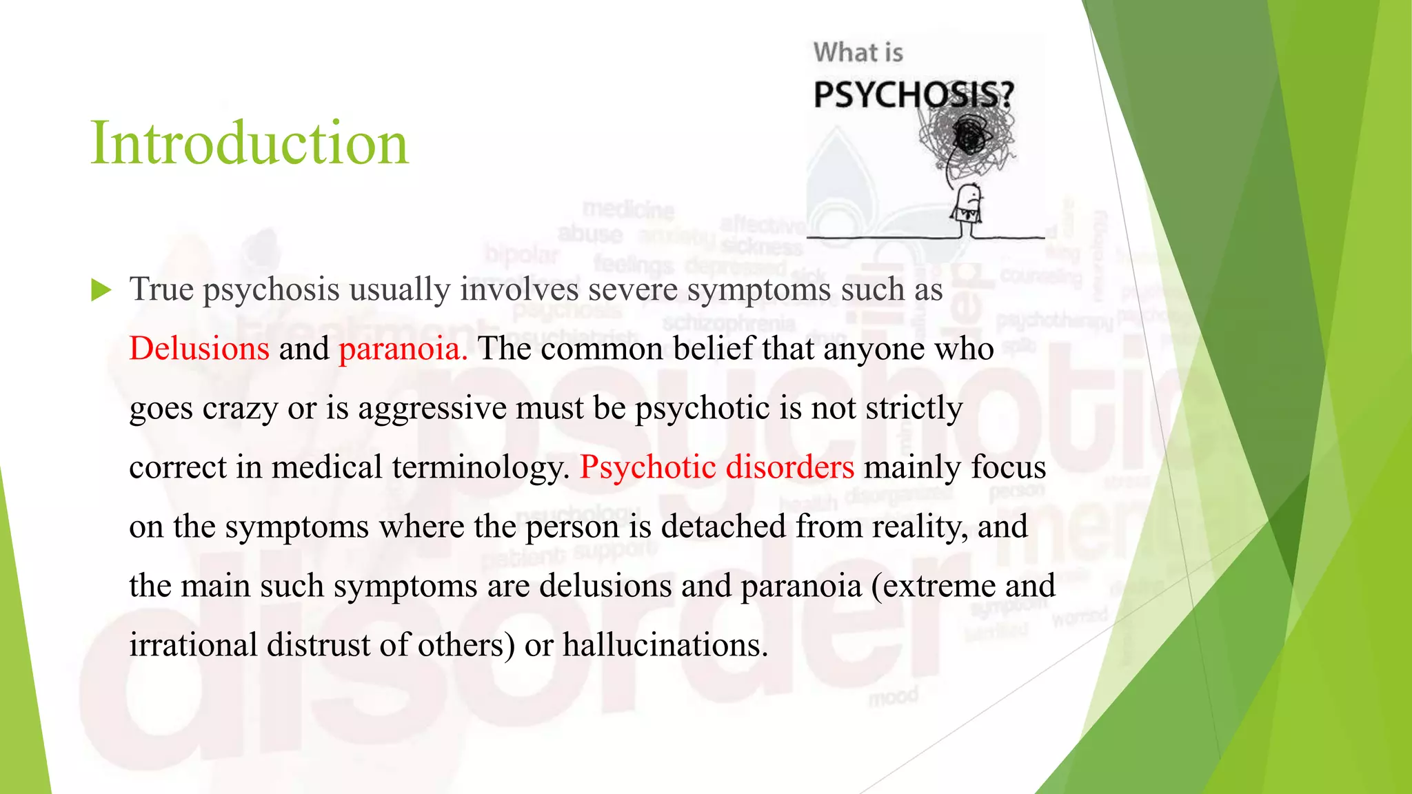 Psychosis | PPTX