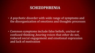 Psychosis (Psychotic disorder ) | PPTX
