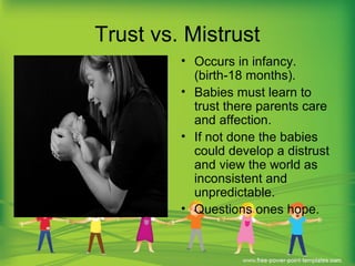 Psychosocial Development - Erick Erikson | PPT