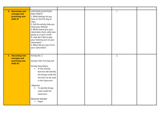 DETAILED LESSON PLAN ON PSYCHOSOCIAL FOR KINDERGARTEN.docx