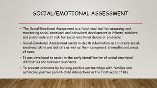Psychosocial and emotional assessment | PPTX