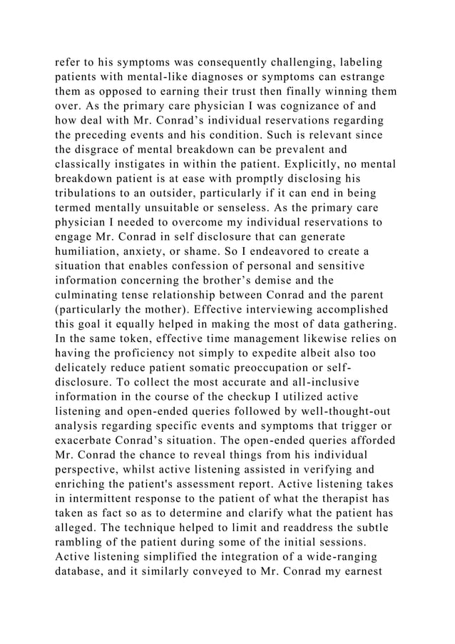 Psychosocial Assessment____ Part 1 (Topic 2) .docx | Mental Health ...