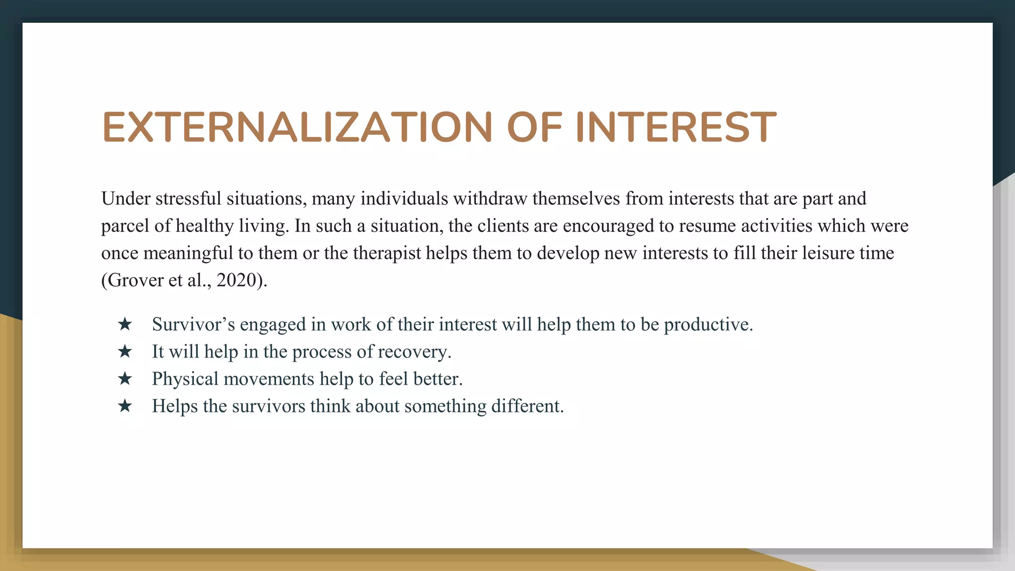Psychosocial care techniques .pptx