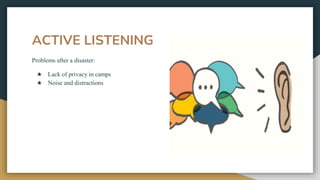 Psychosocial care techniques .pptx
