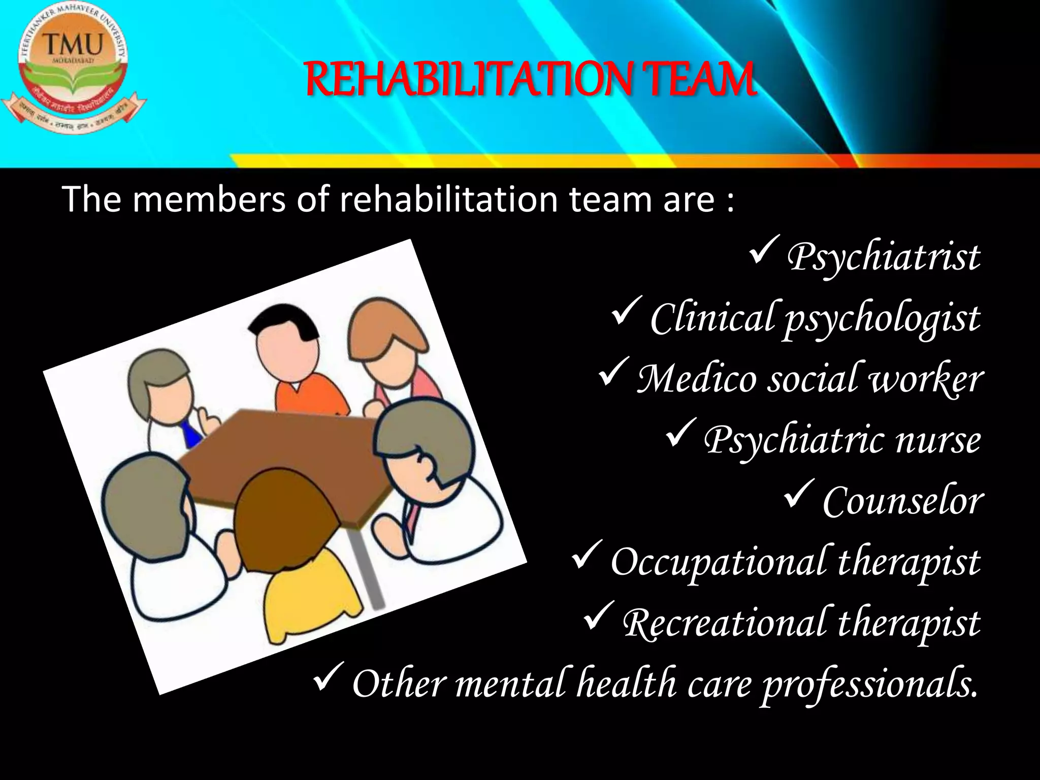 Psychosocial rehabilitation | PPTX