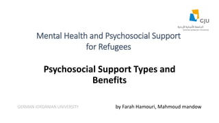 Psychosocial Support Types and Benefits | PDF