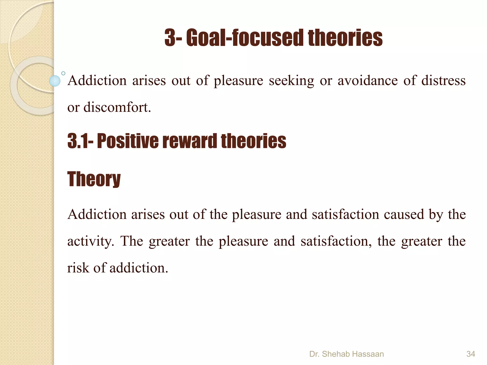 Psychosocial theories of addiction | PPTX