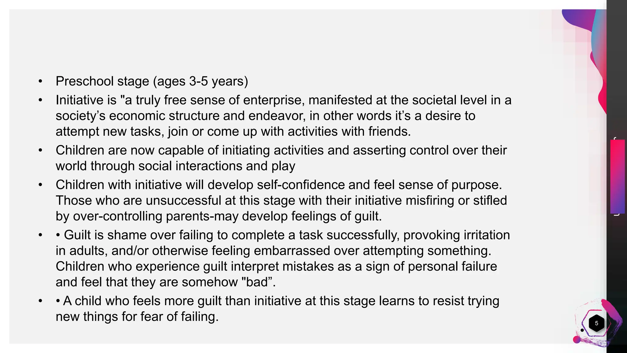 Psychosocial theory of development-1.pptx | Parenting Babies and ...