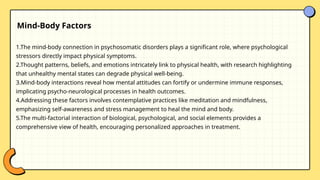Psychosomatic Disorder in teens Adolescents. | PPTX