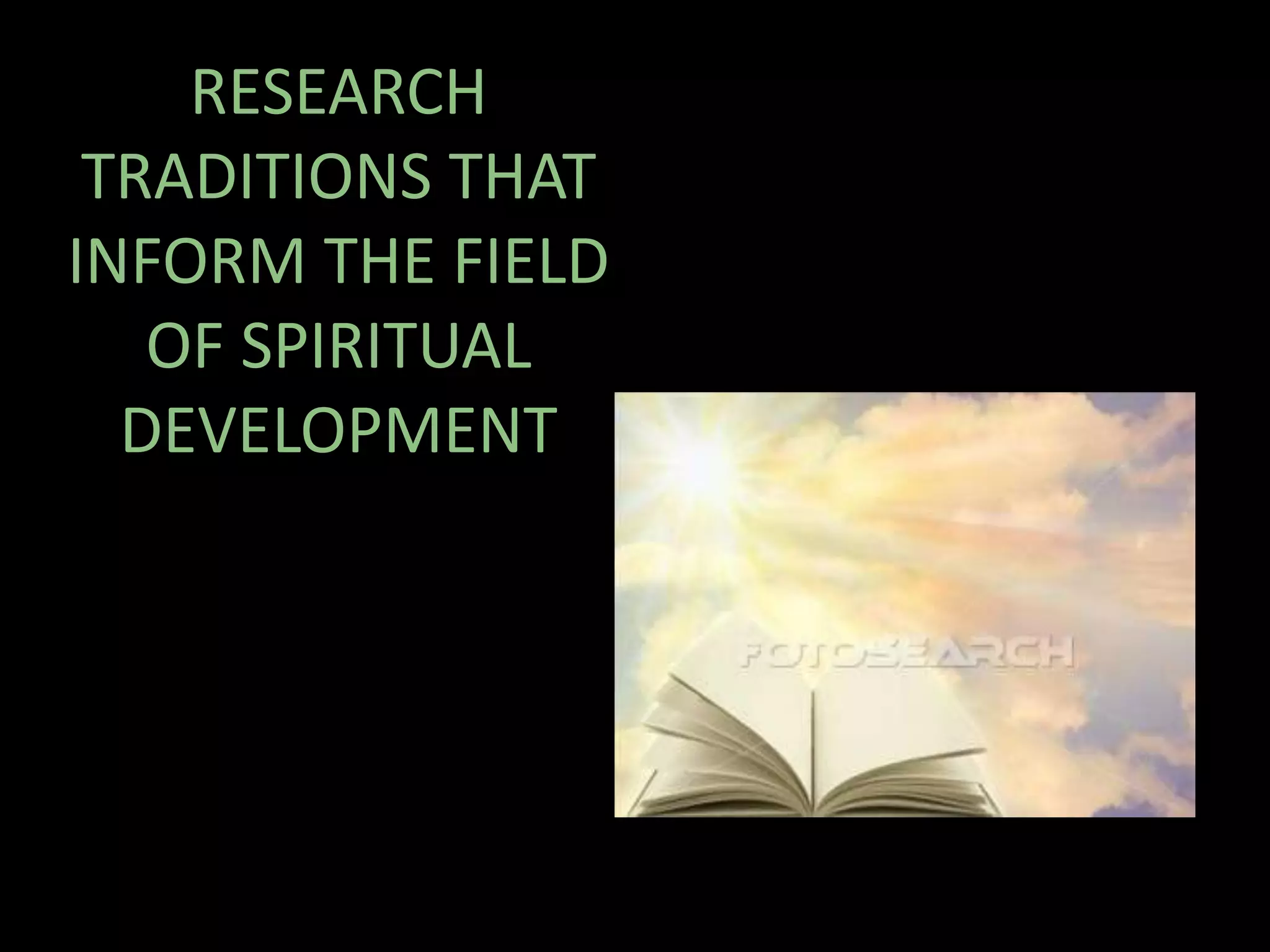 Psychospiritual development powerpoint | PPTX