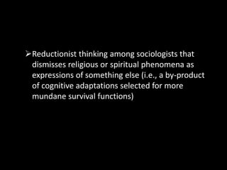 Psychospiritual development powerpoint | PPTX