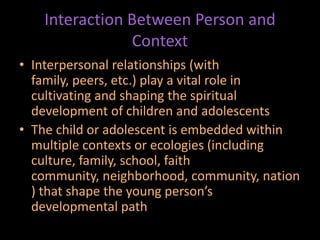 Psychospiritual development powerpoint | PPTX