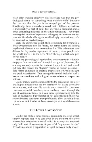 Psychosynthesis | PDF