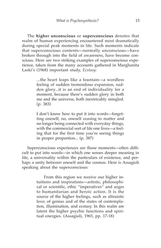 Psychosynthesis | PDF