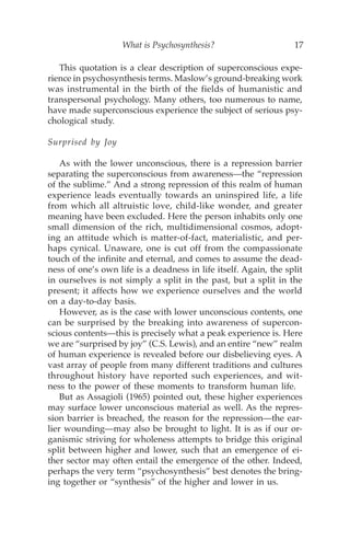 Psychosynthesis | PDF