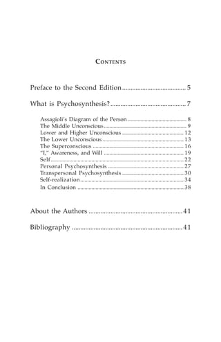 Psychosynthesis | PDF