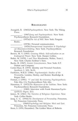 Psychosynthesis | PDF