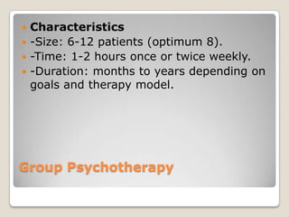 Psychotherapy | PPTX