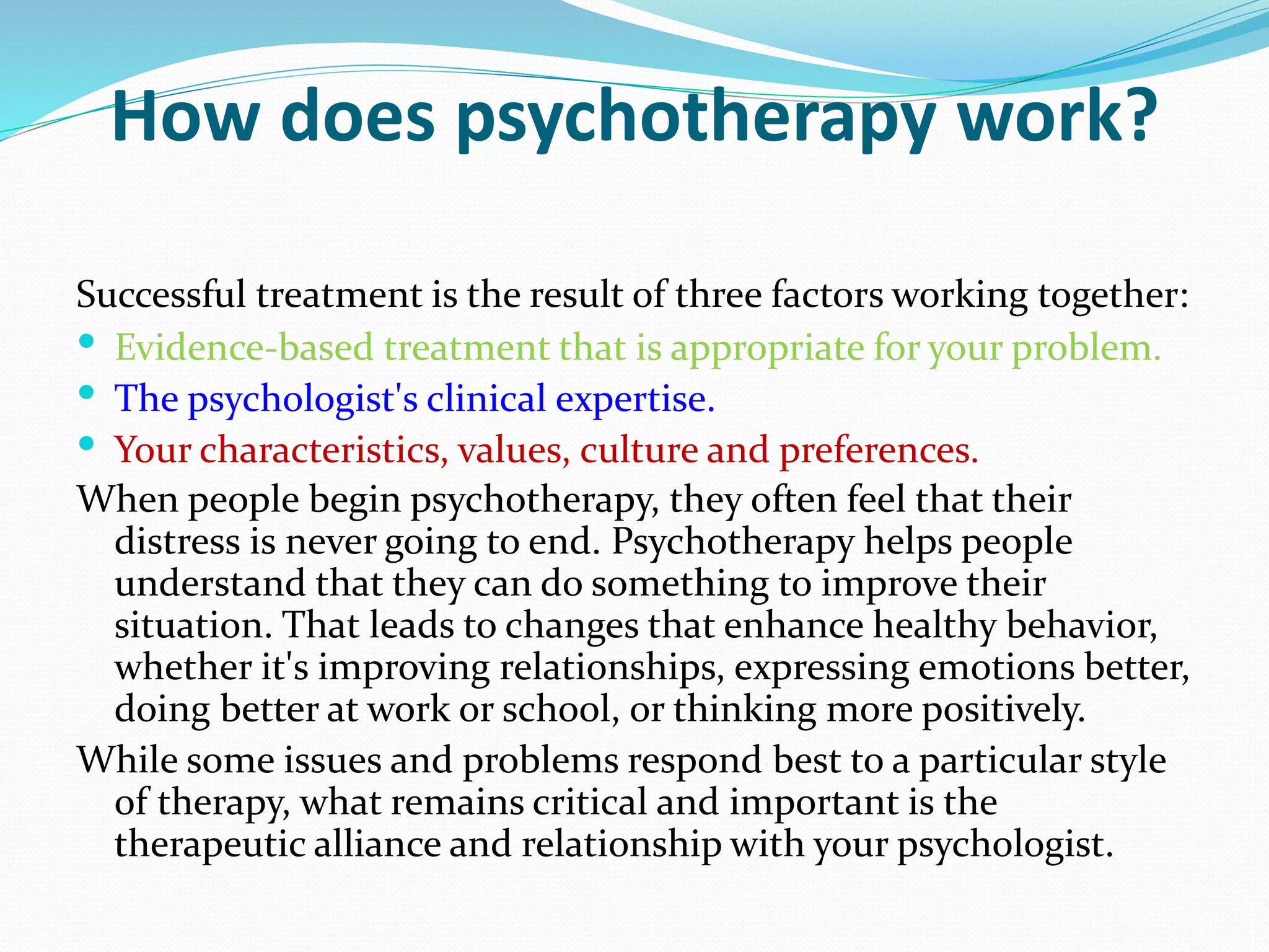 Psychotherapy.slides | PPTX