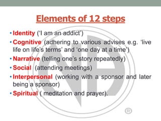integrating psychotherapy and 12 steps | PPTX