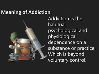 Psychotherapy for drug addiction | PPTX