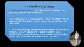 Psychotherapy for elderly people | PPTX