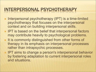 Psychotherapy Overview.ppt