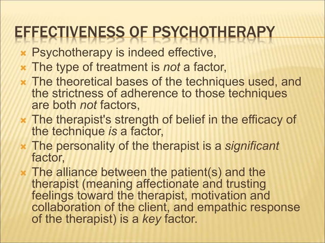 Psychotherapy Overview.ppt