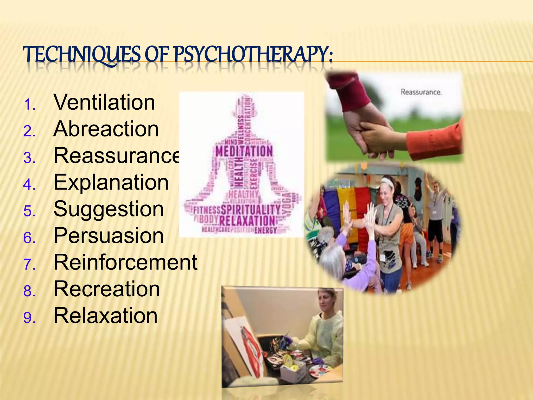 Psychotherapy ppt. | PPTX