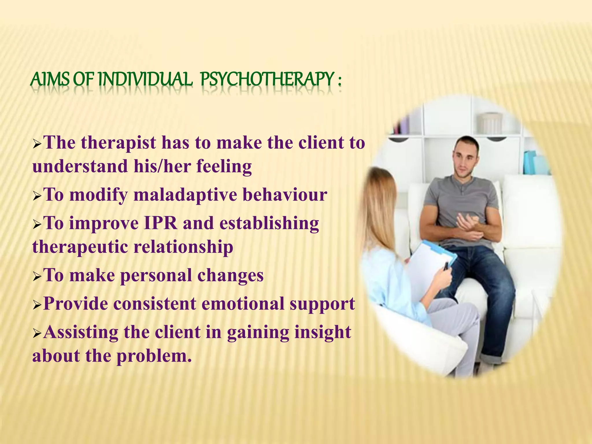 Psychotherapy ppt. | PPTX