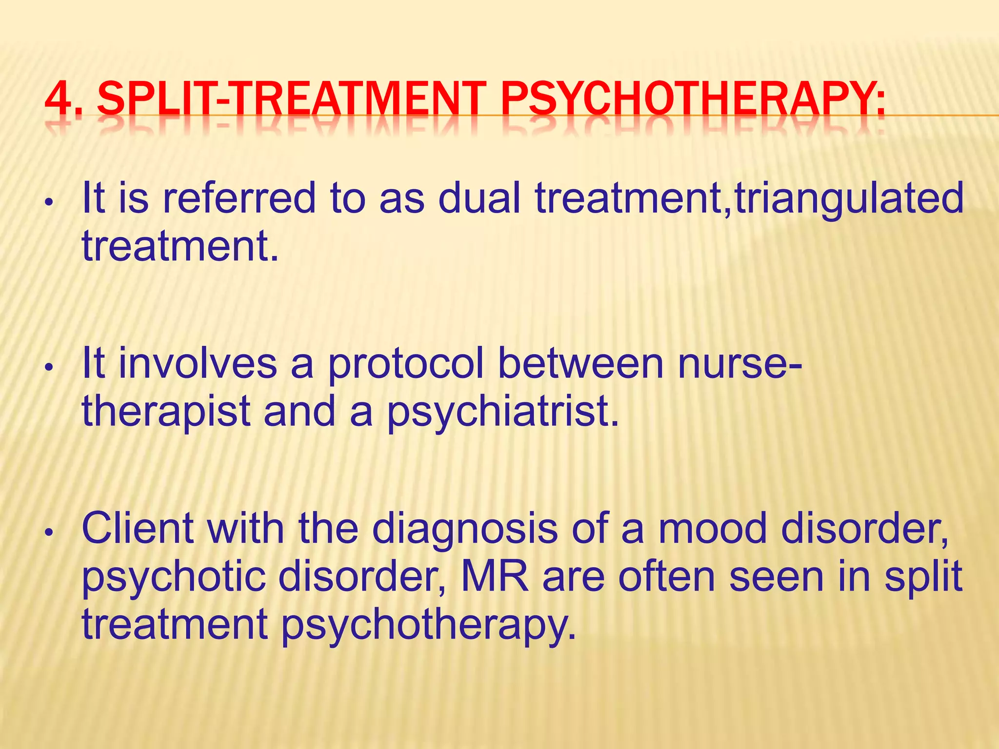 Psychotherapy ppt. | PPTX