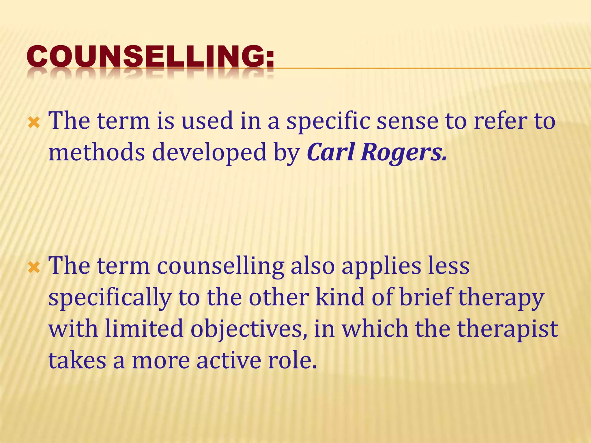 Psychotherapy ppt. | PPTX