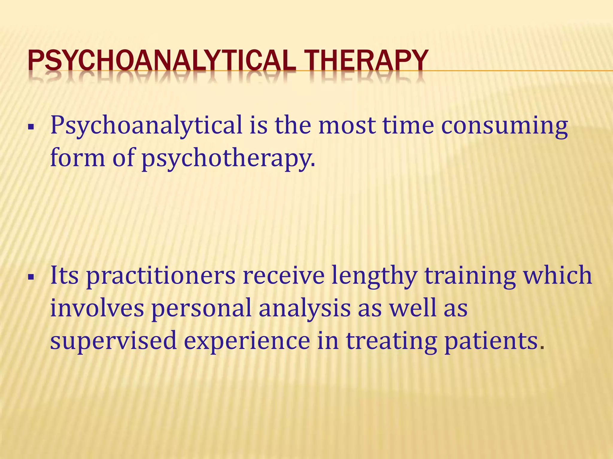 Psychotherapy ppt. | PPTX