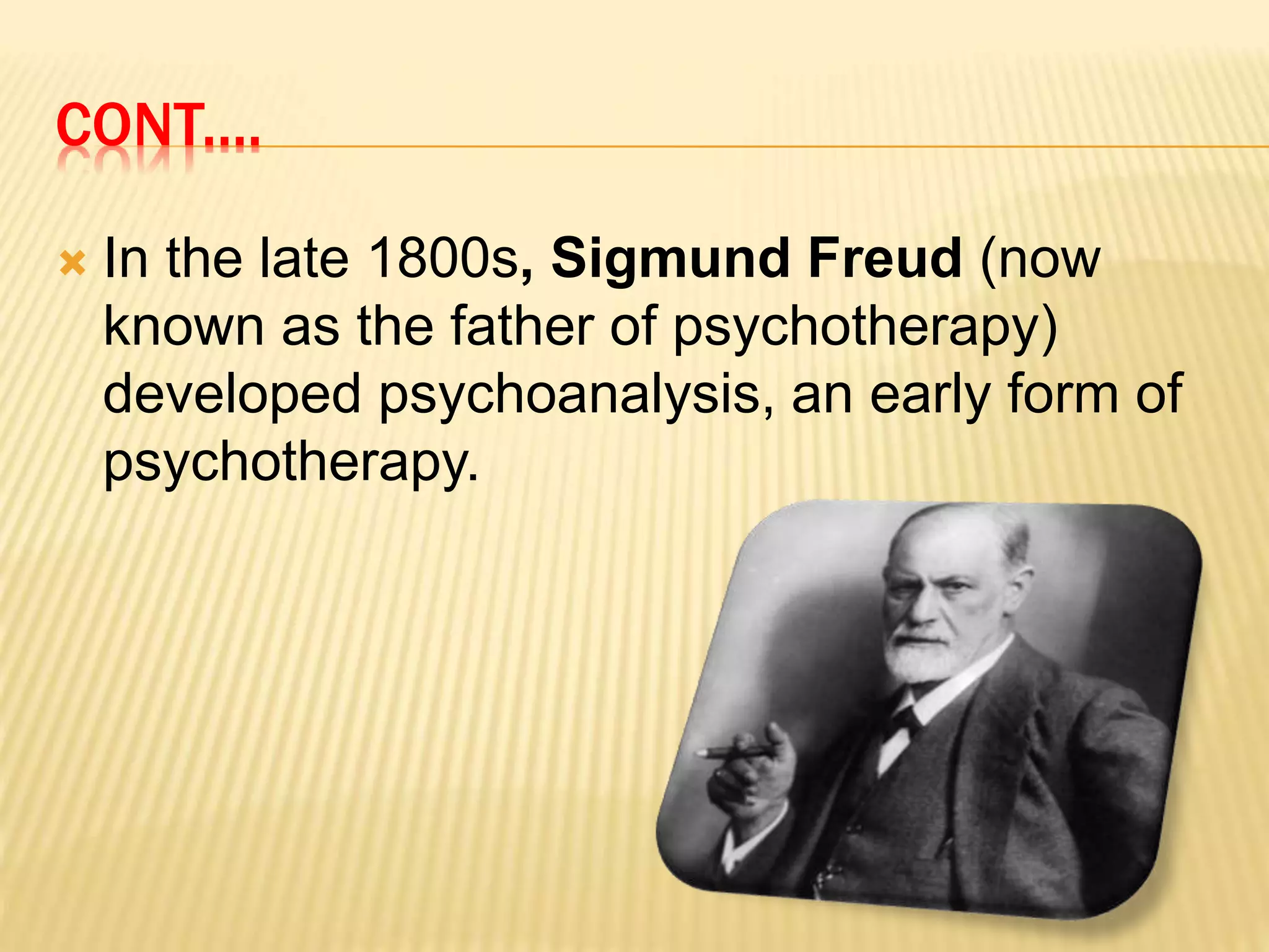 Psychotherapy ppt. | PPTX