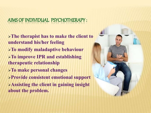 Psychotherapy ppt. | PPTX