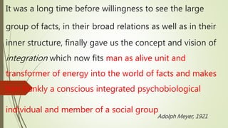 Psychotherapy the biological dimension | PPT