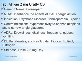 Psychotic disorder | PPTX